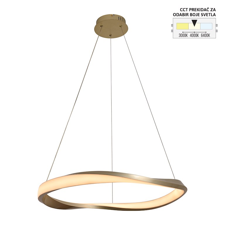 LED viseća lampa F2111-⁠30V GD CCT