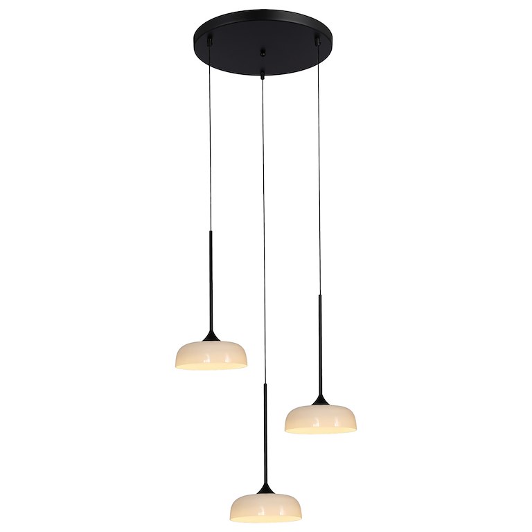 LED viseća lampa F2406-⁠12V BK+WH