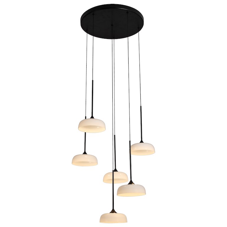 LED viseća lampa F2406-⁠24V BK+WH
