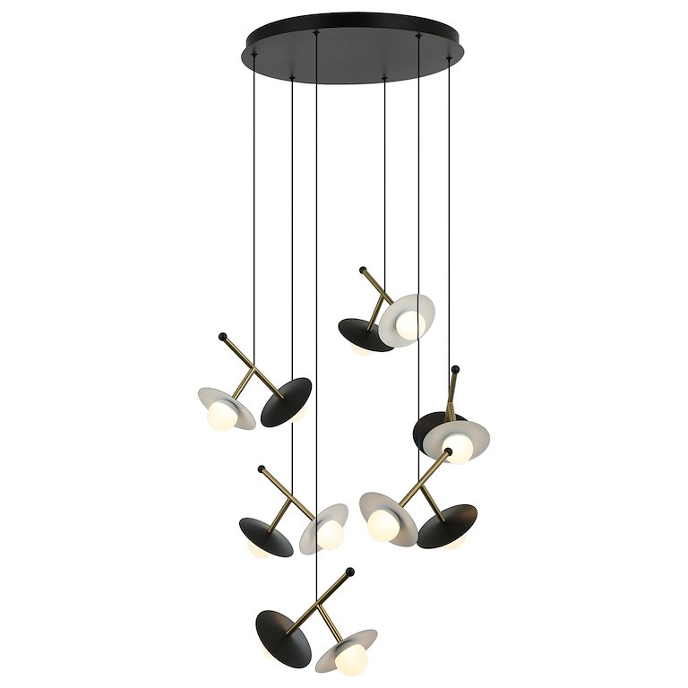 LED viseća lampa F2407-⁠36V BK+SG
