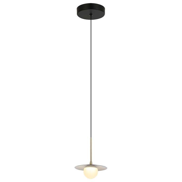 LED viseća lampa F2407-⁠4V BK+SG