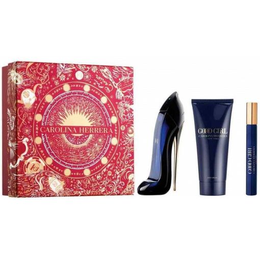 C.H. Set Good Girl W edp 80ml + edp 10ml + 100ml BL