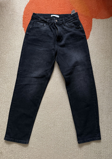 Zara mom jeans farmerke dva para 40 novo