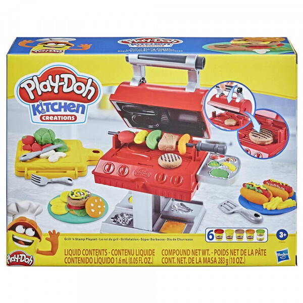 PLAY DOH GRILL N STAMP PLAYSET F0652ID: EK000694561