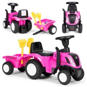 Eco toys Traktor sa prikolicom 658T PINKID: EK000661343