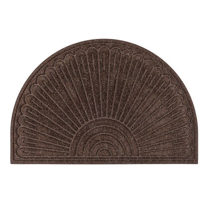 Otirač gumeni (braon) CONTOURS HALFMOON STARBURST - MULTY HOMEID: EK000829137