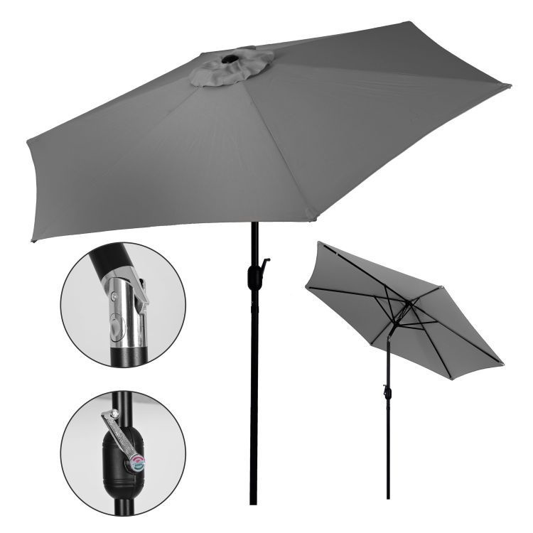 ModernHome Veliki ugaoni suncobran GREY SL-UM003C GREYID: EK000710517