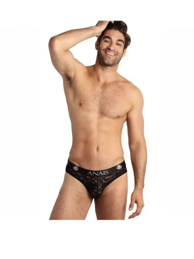 Muške sexy gaće slip Romance, Crne