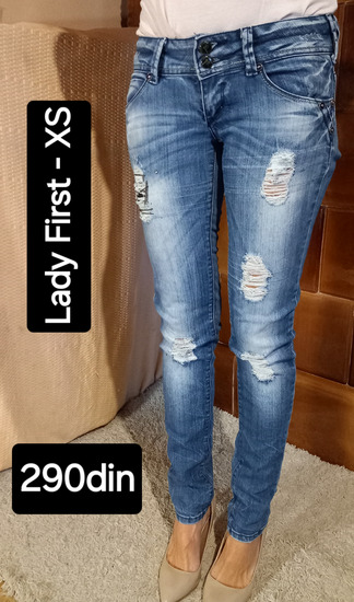 Lady First ženske teksas farmerke XS/34