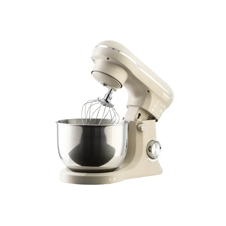 Vivax kuhinjski mikser RM-41500S Lunar, 1500 W, 5 L, 6 brzina, bež