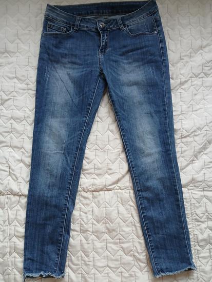 Italijanske teksas farmerke secenih nogavica, L/XL