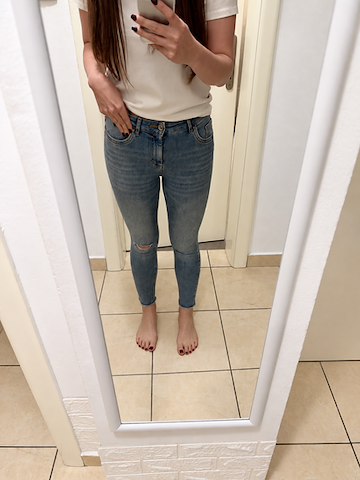 Only skinny farmerke