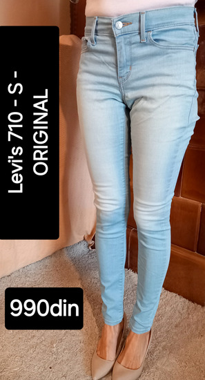 Levi's 710 ženske farmerke S/36 - ORIGINAL