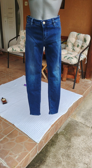 GAS original LUX Star Skinny tamne farmerke S M