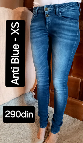 Anti Blue ženske teksas farmerke XS/34