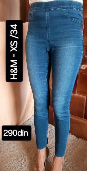 H&M ženske teksas farmerke S/36