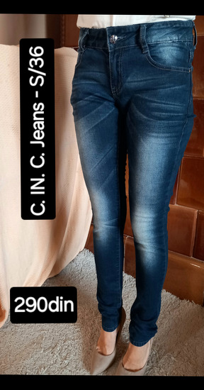 C. In C. Jeans ženske teksas farmerke S/36