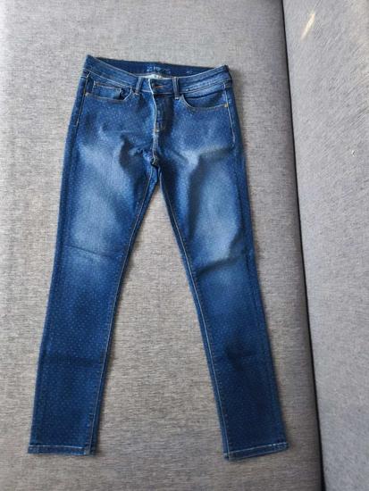 zara mid rise skinny farmerke
