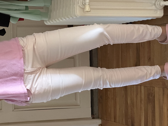 svetlo roze pantalone XL