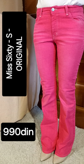Miss Sixty ženske zvoncare roze S/36 - ORIGINAL