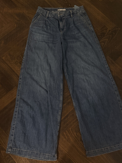 Zara Wide leg farmerke 36