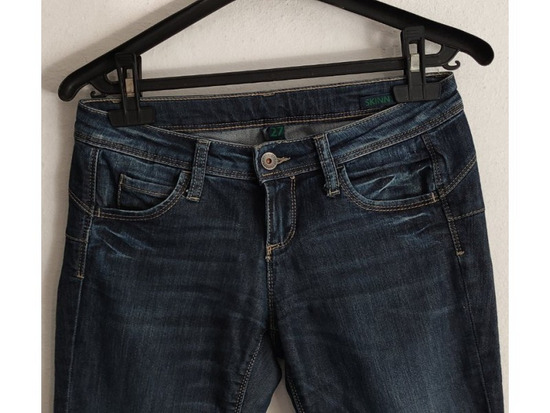 Benetton Slim-Cigaret Farmerke br. 27/S
