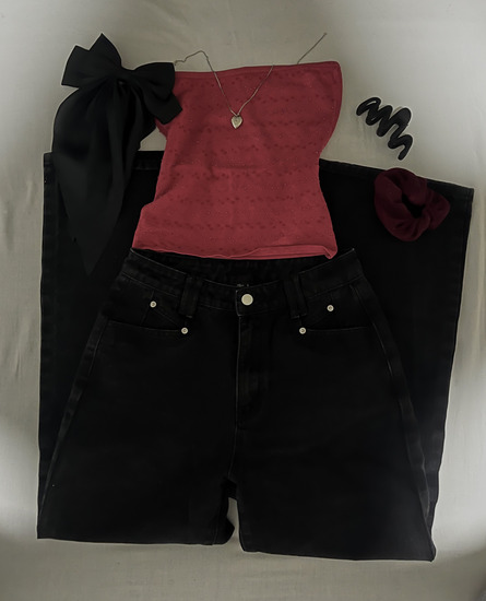 Famerke i tube top majica alt