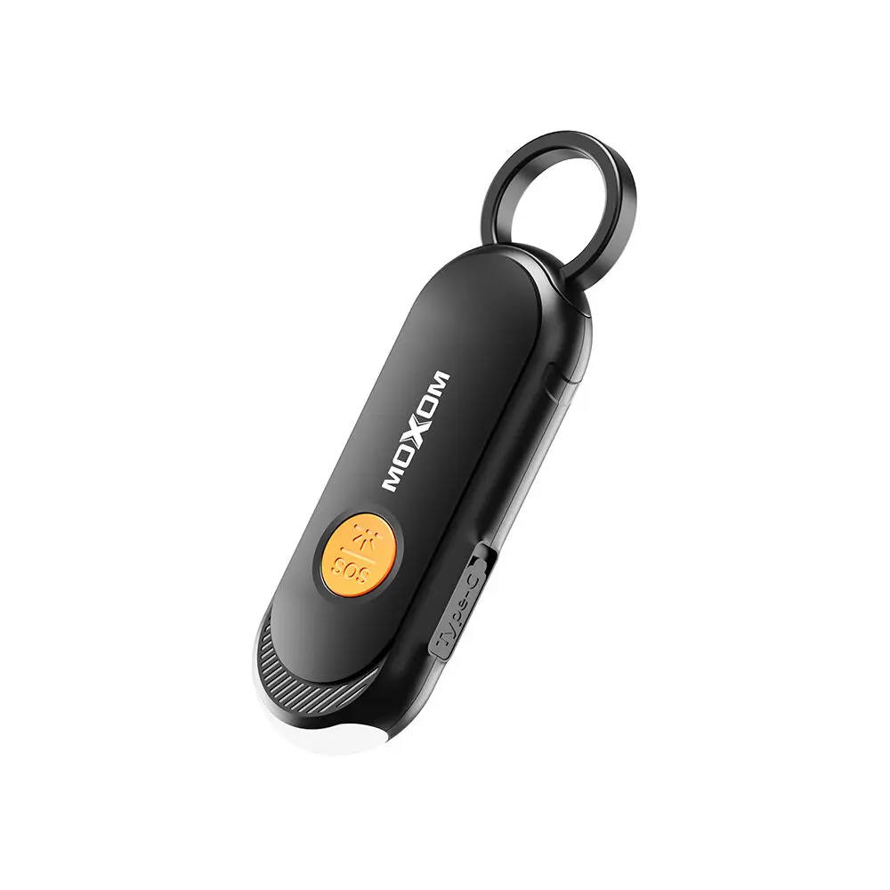 Moxom Lokator Find My MX-TR05, Bluetooth, LED, Crni
