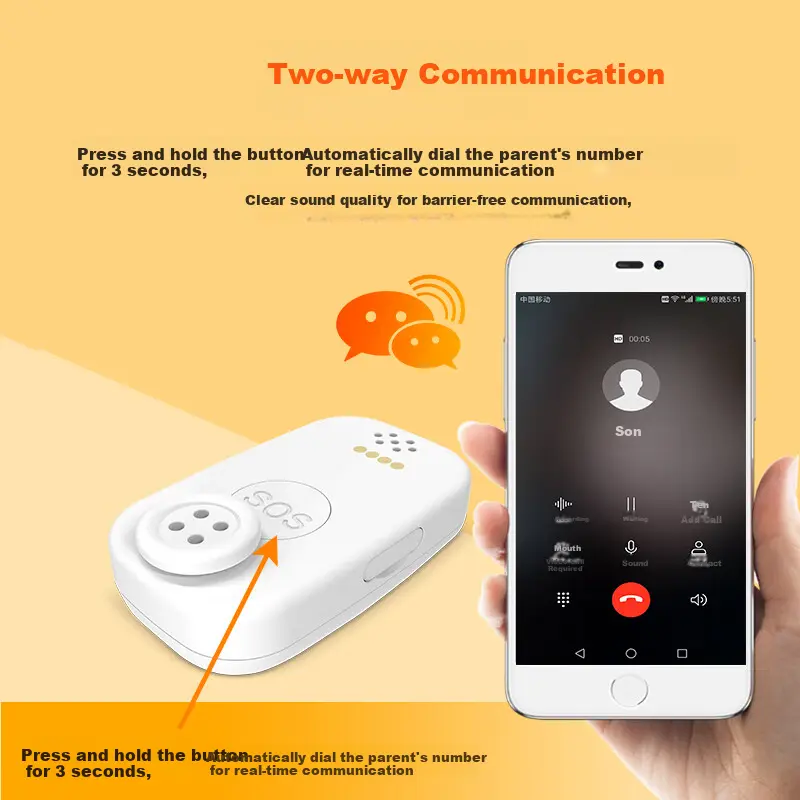 Newsmy GPS lokator, 4G, Nosivi