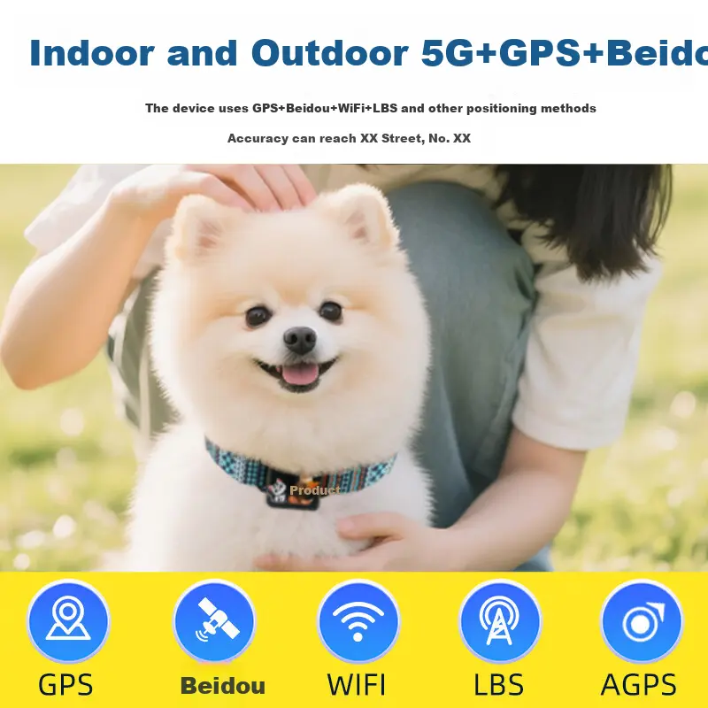 Fumanlin GPS lokator za pse, 5G