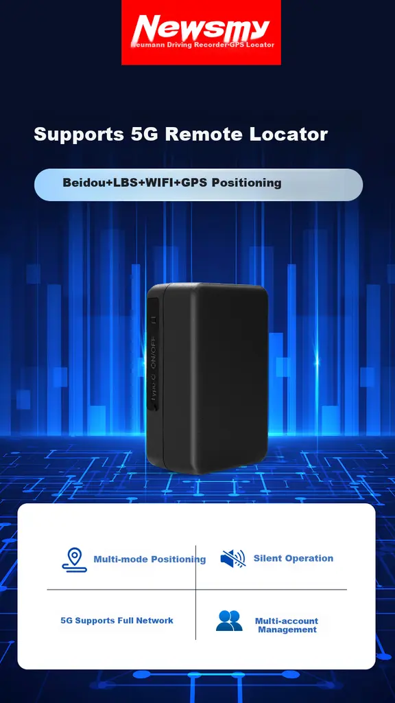 Fumanlin GPS lokator, 5G, Magnetni tip