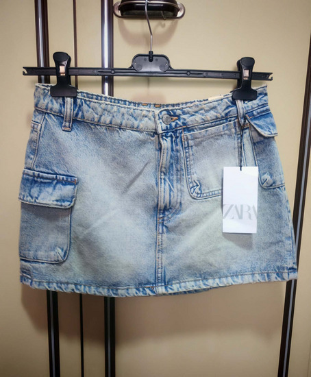 Zara cargo mini suknja, odg za s