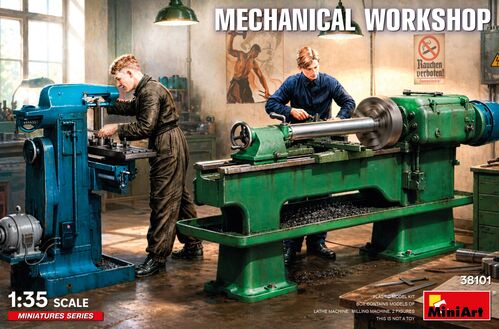 NEW! MiniArt 38101 Mechanical Workshop