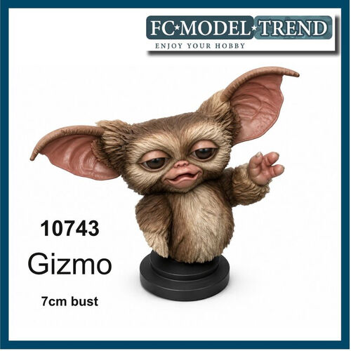 NEW! FC ModelTrend 10743 Gizmo 7cm Bust (3D-Printed)