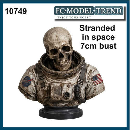 NEW! FC ModelTrend 10749 Stranded in Space 7cm Bust (3D-Printed)