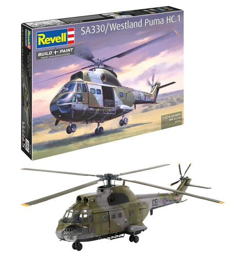 NEW! Revell 03758 Aerospatiale SA 330 / Westland Puma HC.1