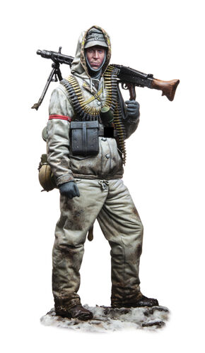 Andrea Miniatures EK35F008 German Waffen SS MG42 Schutze (1944)
