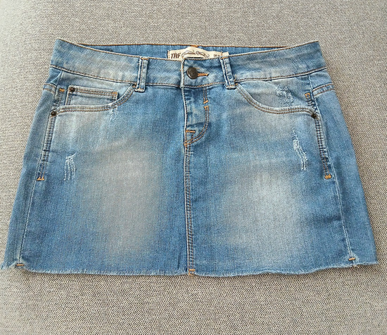 ZARA teksas mini suknja.