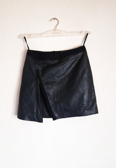 ZADIG & VOLTAIRE kožna suknja-Original