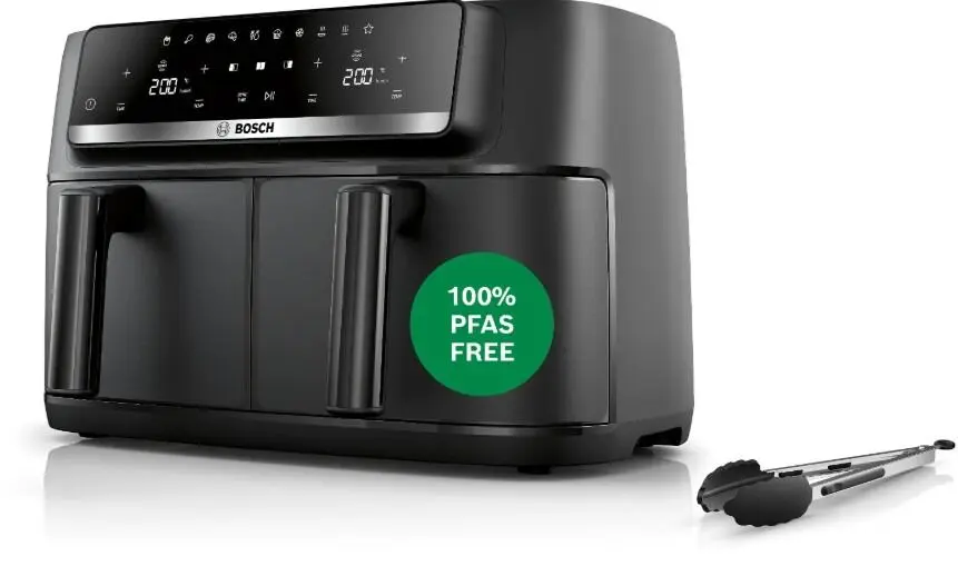 Bosch Air fryer MAFD440B7, 2500 W, 9 l, Crna