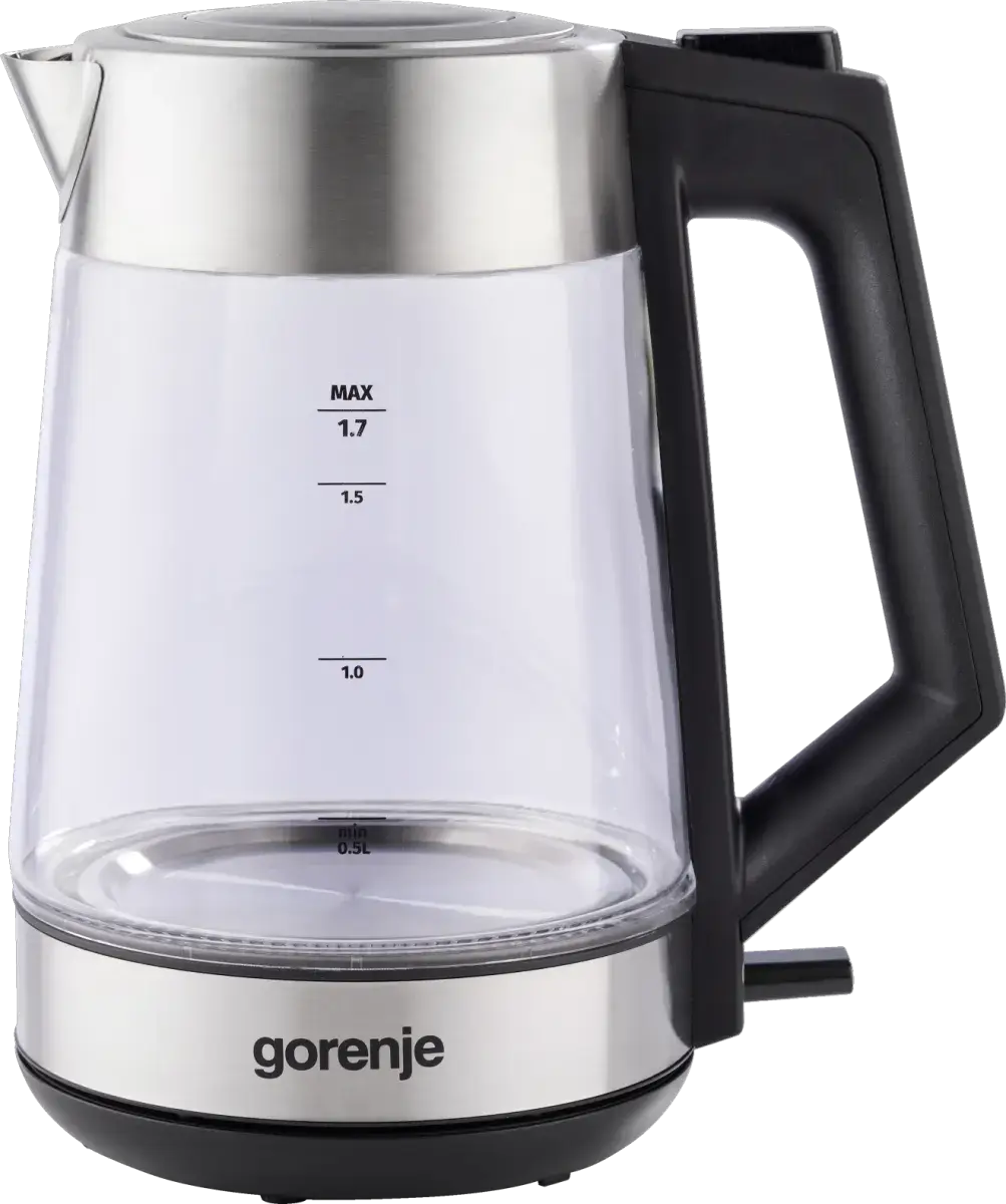 Gorenje Kuvalo za vodu K17OGS, 2200 W, 1.7 l, Srebrne boje