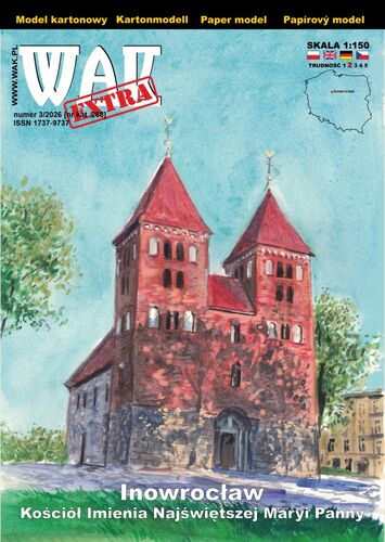 NEW! WAK EXTRA03-2026 Kościół w Inowrocławiu pod wezwaniem NMP