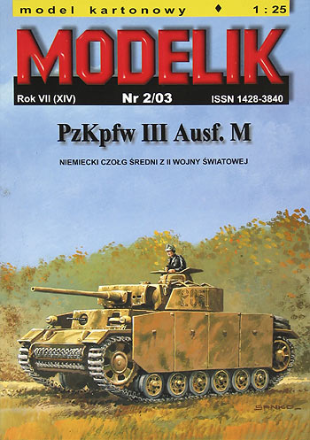 Modelik 02_03 PANZER III Ausf. M GERMAN MEDIUM TANK FROM W.W. 2ND