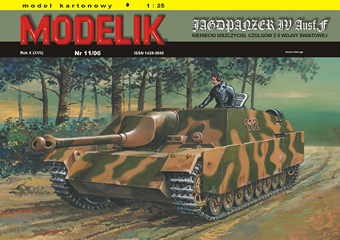 Modelik 11_06 JAGDPANZER IV Ausf.F German tank destroyer