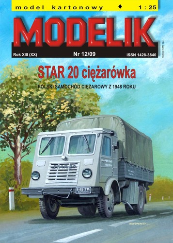 Modelik 12_09 STAR 20 CIĘŻARÓWKA