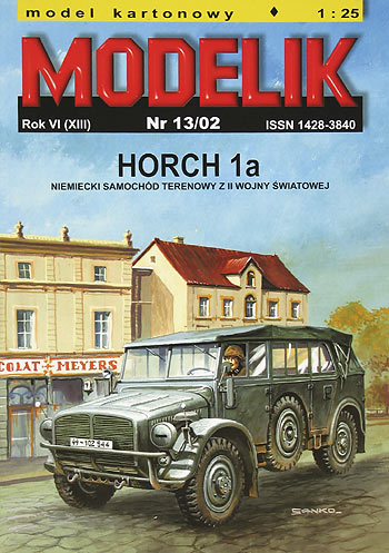 Modelik 13_02 HORCH 1a German light car