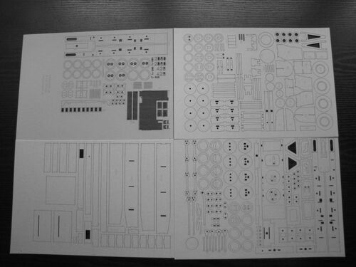 Modelik _AKC_0832W Brigadelok - Laser-Cut Set