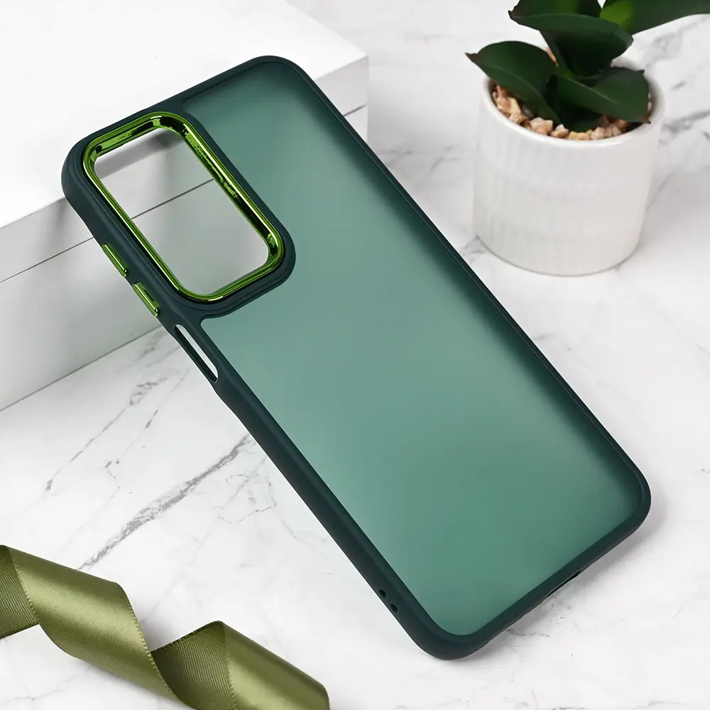 Maska za telefon Shining Camera za Samsung A266B Galaxy A26 5G, Maslina