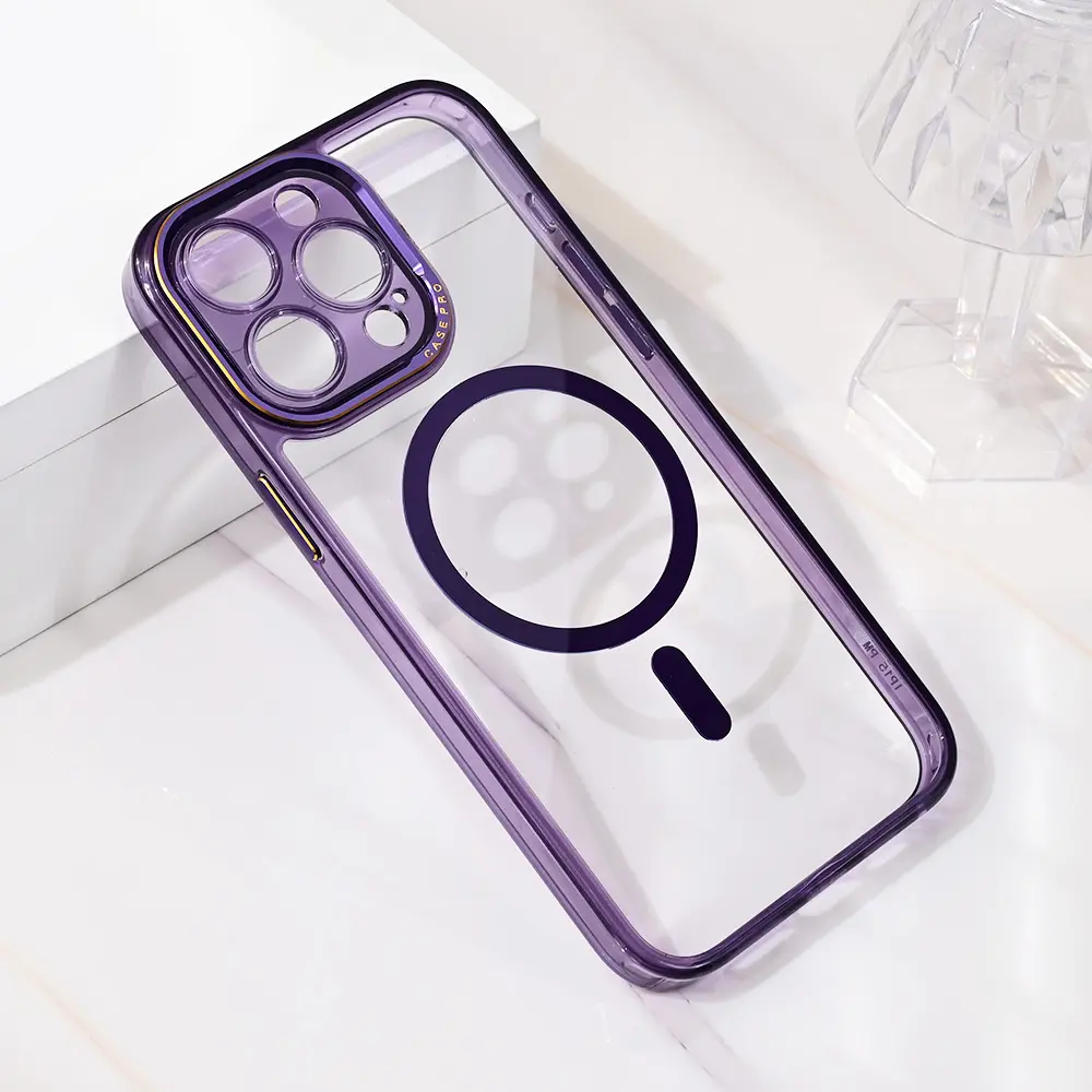 Maska Magsafe Camera Color za iPhone 15 Pro Max 6.7 ljubičasta