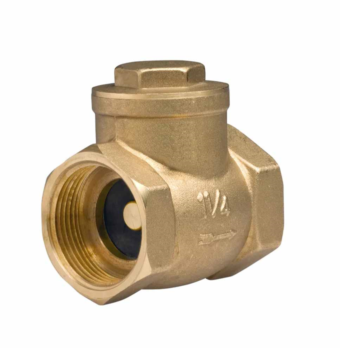 Horizontalni nepovratni ventil 3/4" DN20 mesingani FERRO ZZK2 PN16
